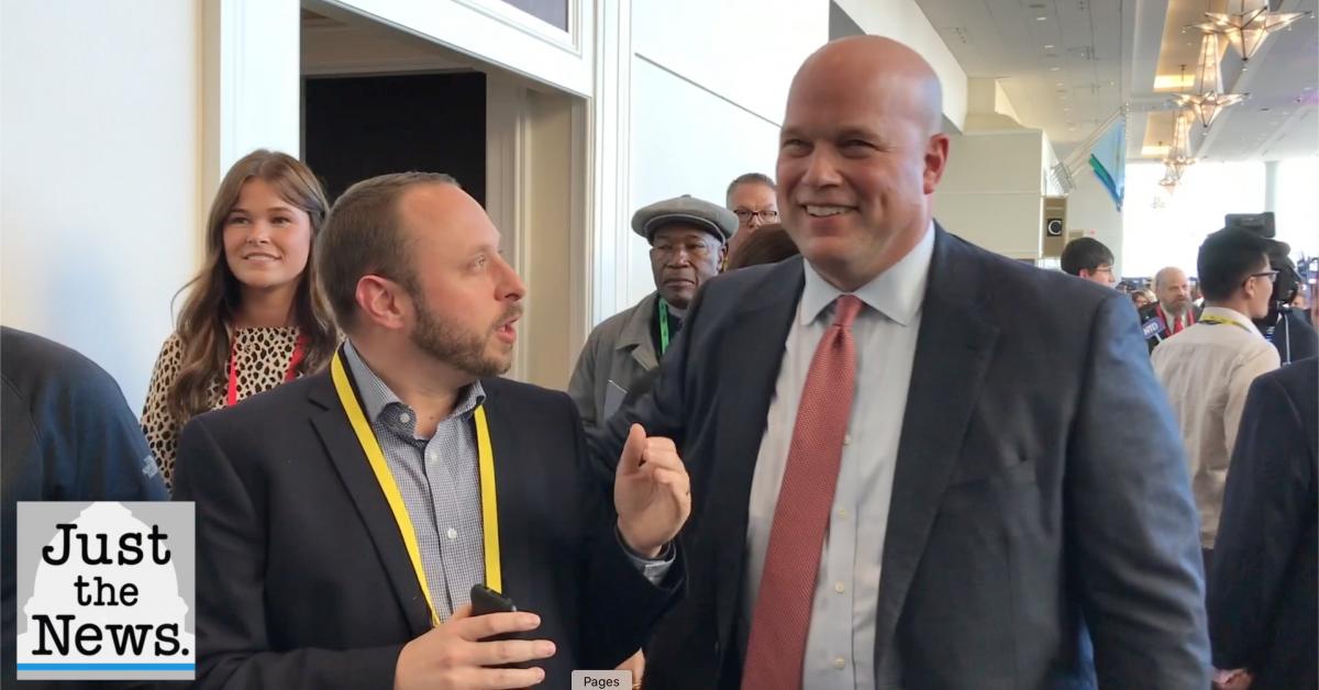 Former acting U.S. AG Matt Whitaker explains why he thinks the FBI ...