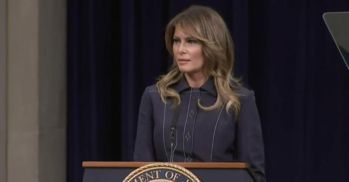Melania Trump releases statement on Capitol breach: 'violence is never ...