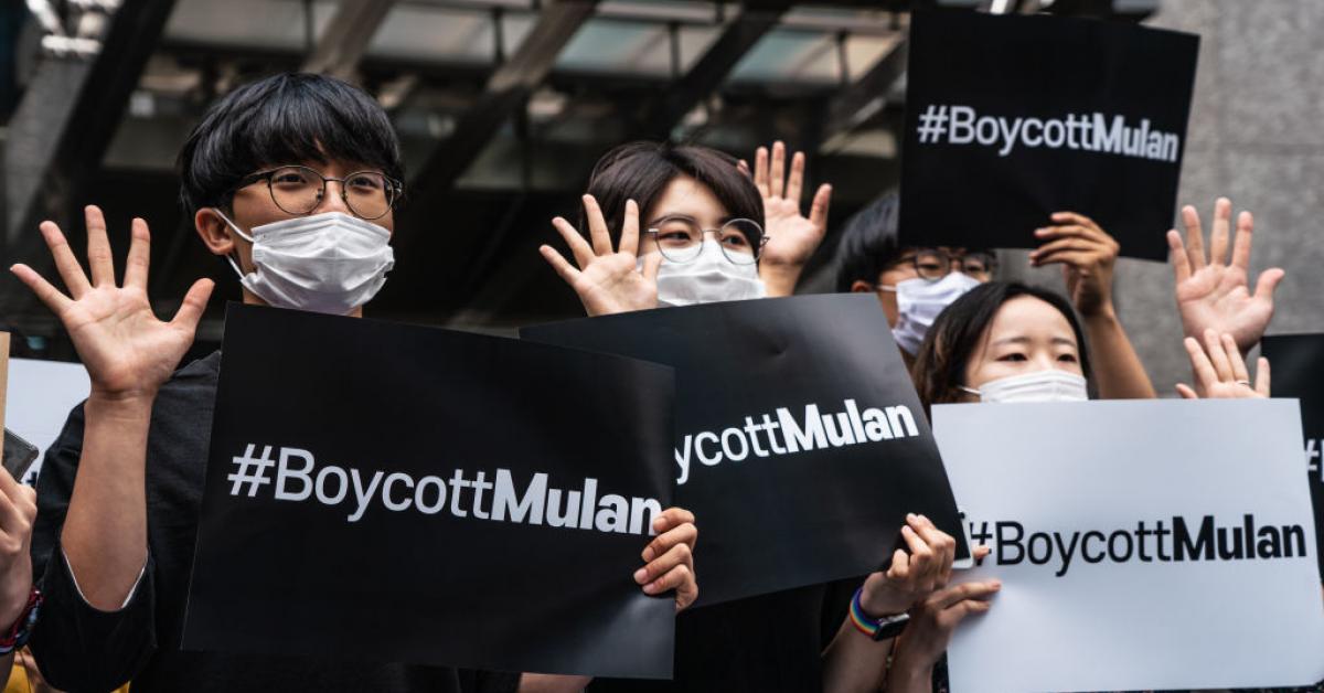 Disney slammed for filming in Chinese region with hundreds of thousands ...