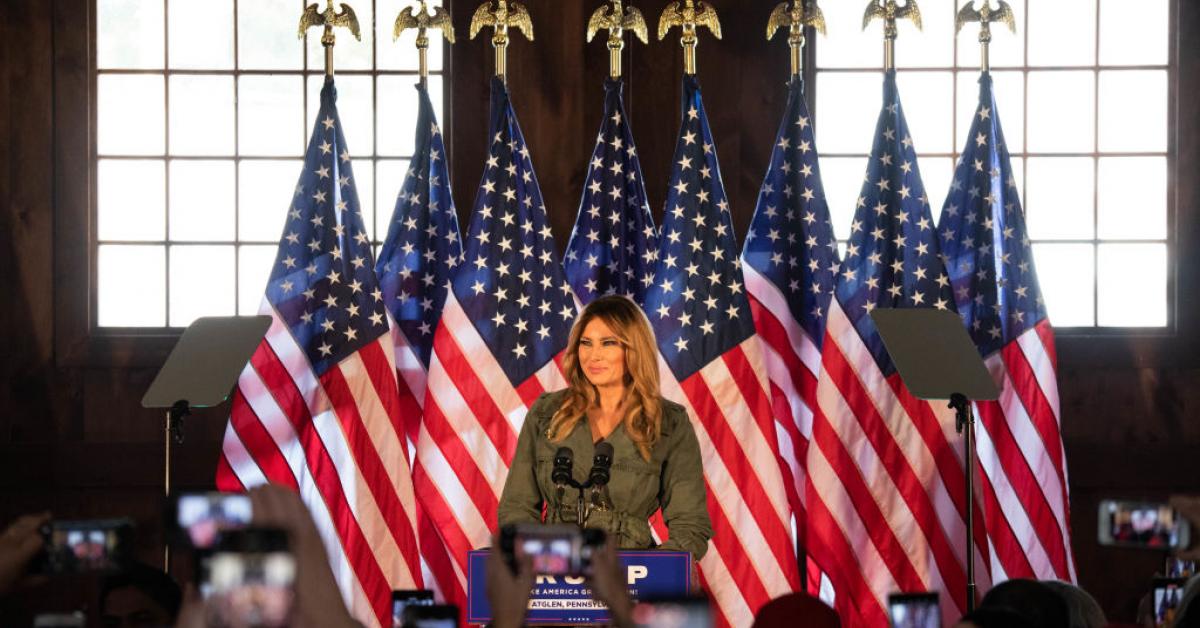 Melania Trump hosting second fundraiser for Log Cabin Republicans in ...