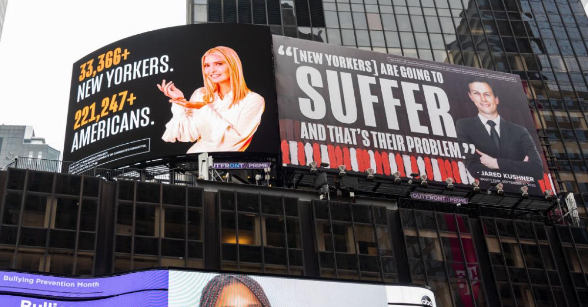 Kushner, Ivanka Trump threaten to sue anti-Trump Lincoln Project over ...