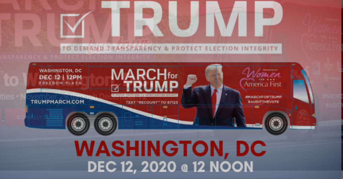 Trump supporters march and rally in Washington, DC | Just The News