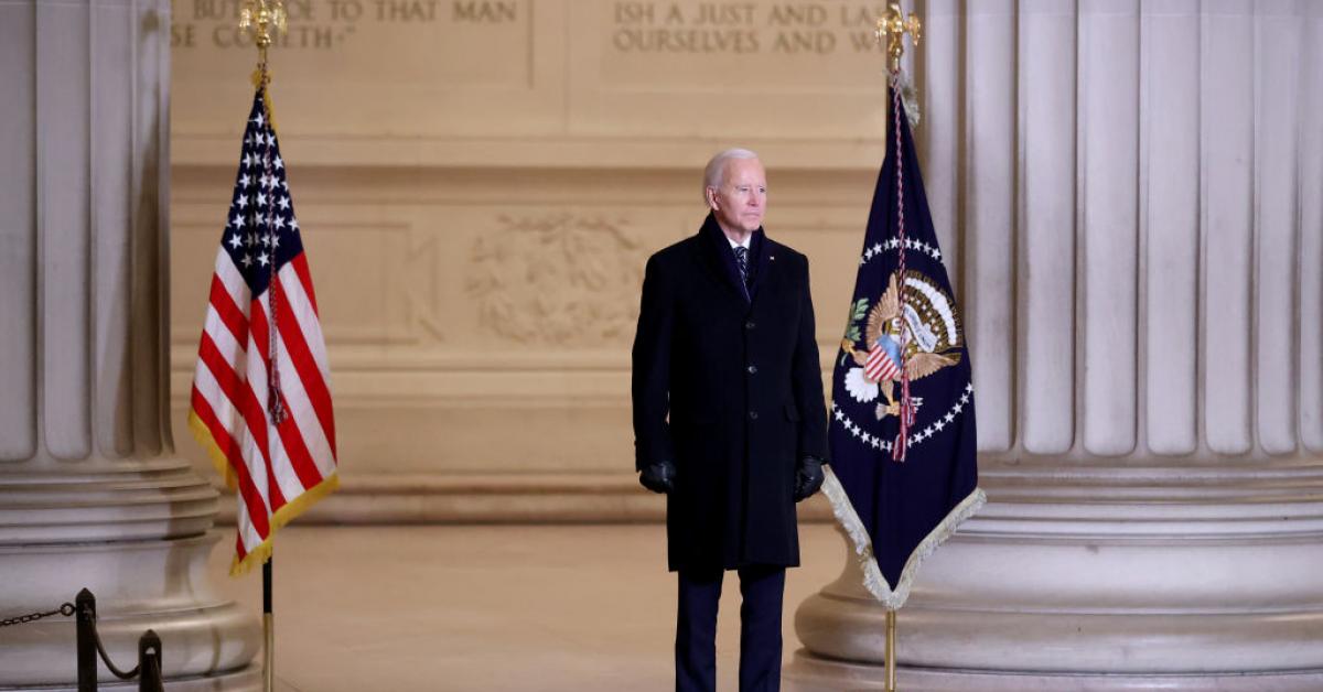President Biden speaks during primetime 'Celebrating America' program ...