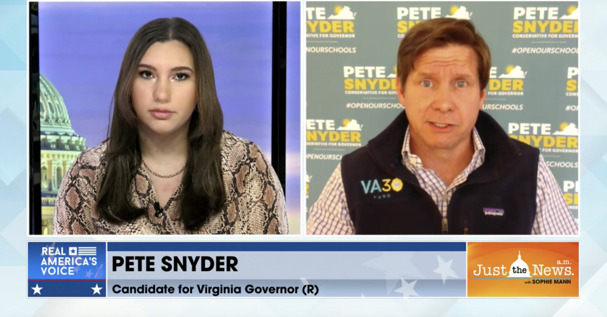 WATCH: Pete Snyder makes schools his number one issue | Just The News