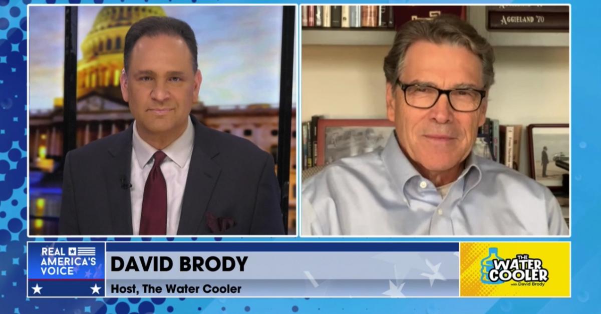 Today: Former Texas Governor Rick Perry joins David Brody | Just The News
