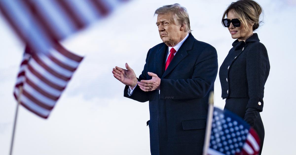 Teeing up? Trump calls himself '45th and 47th' president, as net ...