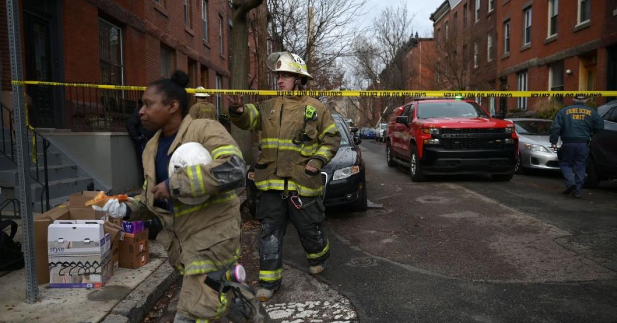 Thirteen people, including 7 children, reportedly dead after row house ...