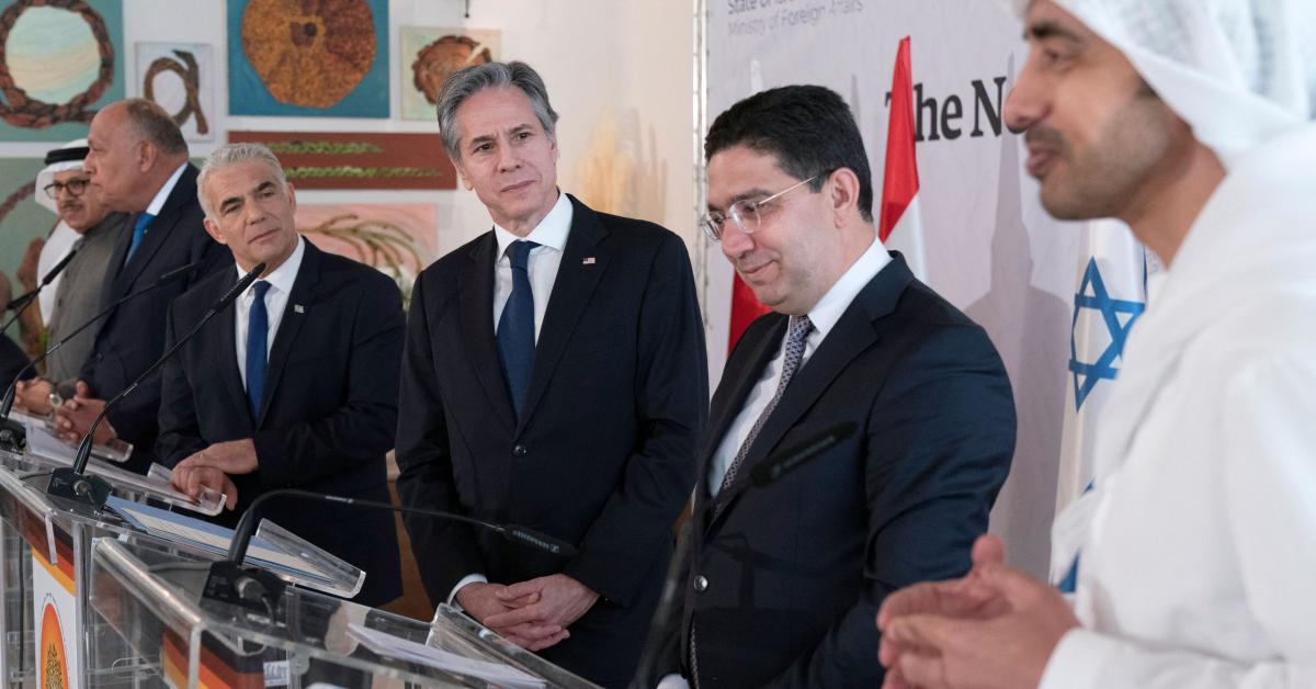 Israel unites with U.S., Arab nations against Iran, revives Palestinian ...