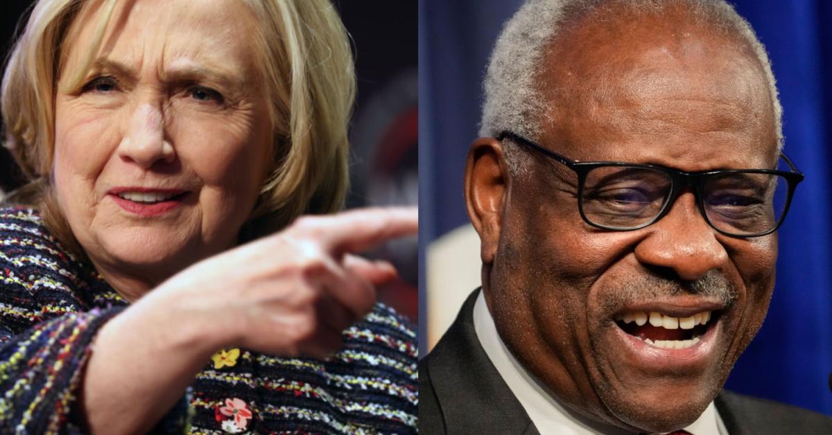 Hillary Clinton slams Clarence Thomas as a man of 'resentment ...