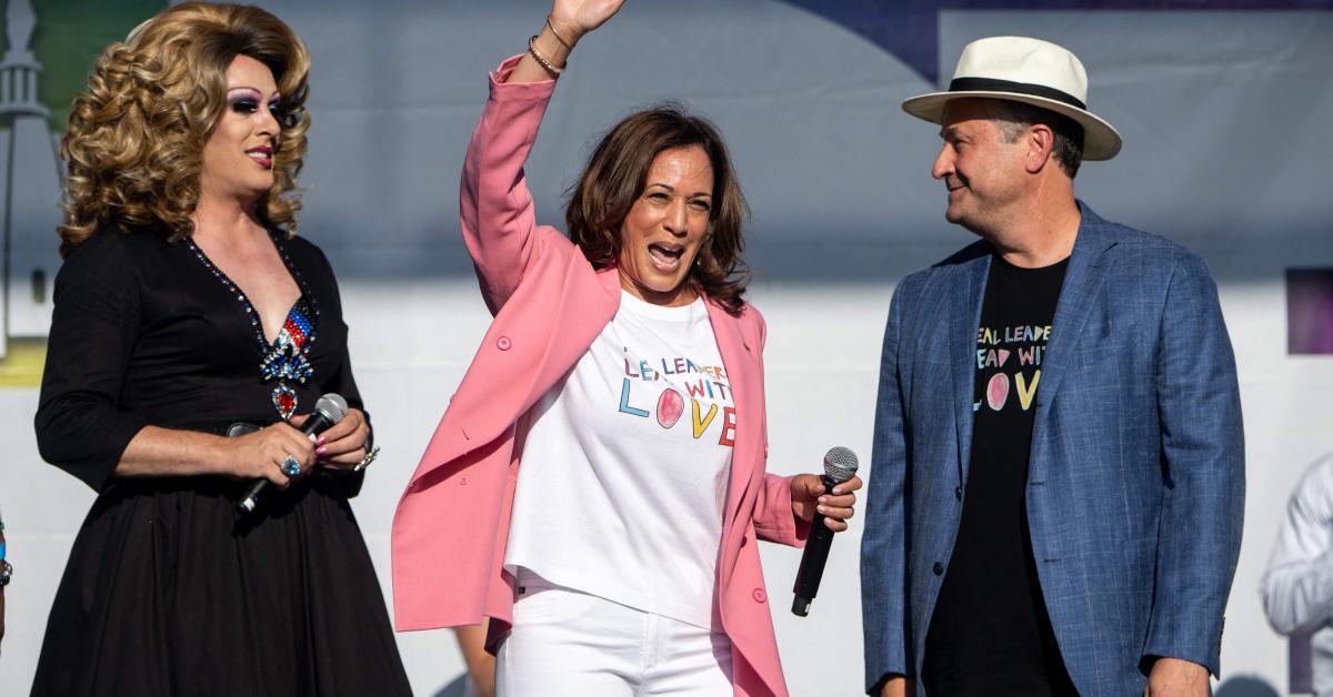Harris speaks at DC Pride event including drag queen story time and ...
