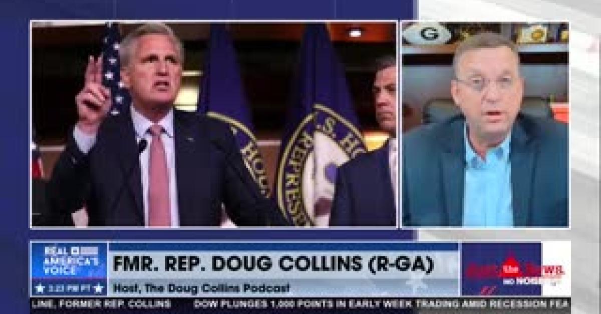 Former Rep. Doug Collins reacts to House Speaker race | Just The News