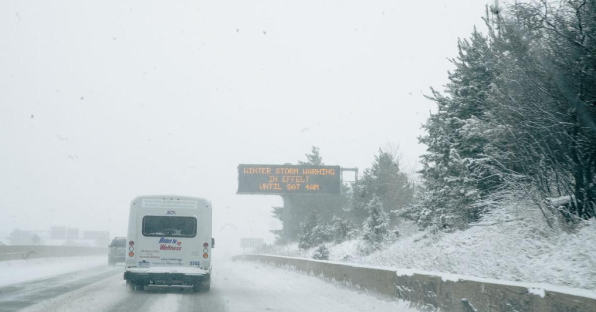 Satellite footage shows large winter storm moving coast-to-coast across ...