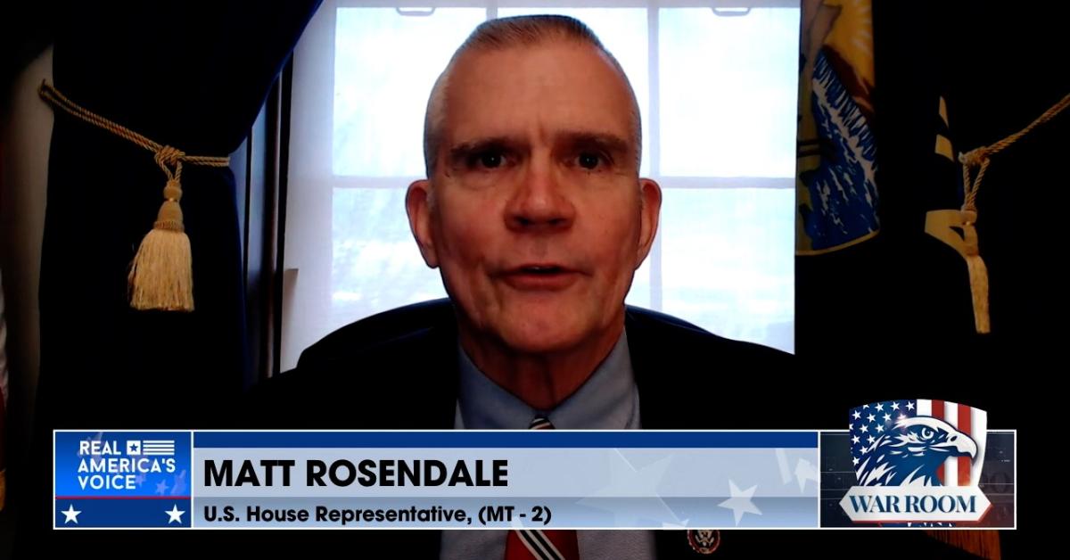 Rep. Matt Rosendale says he won’t accept the rules package being offered by GOP leadership ...