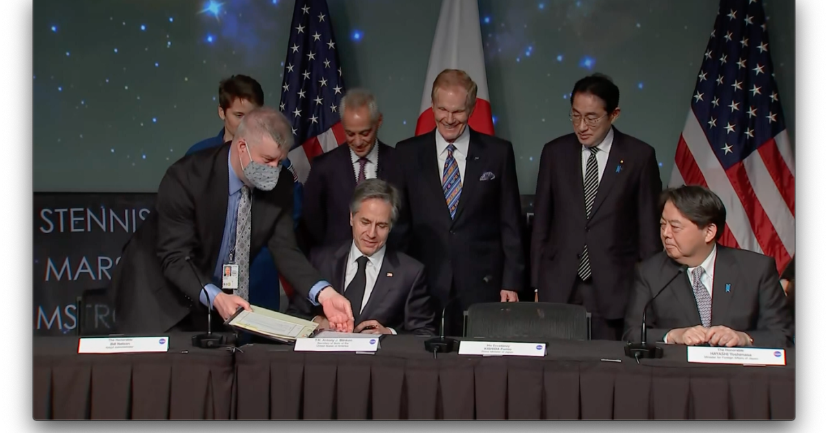 US and Japan agree to a space partnership | Just The News