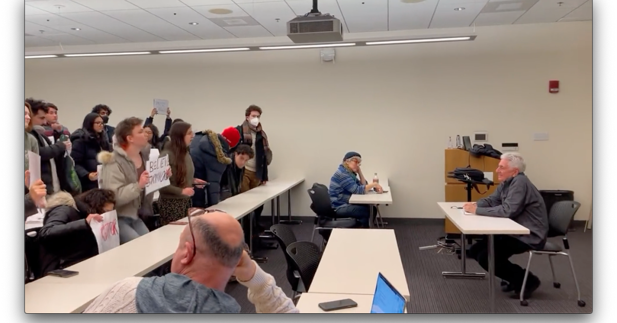 Harvard students stage walk-out to protest professor accused of sexual ...