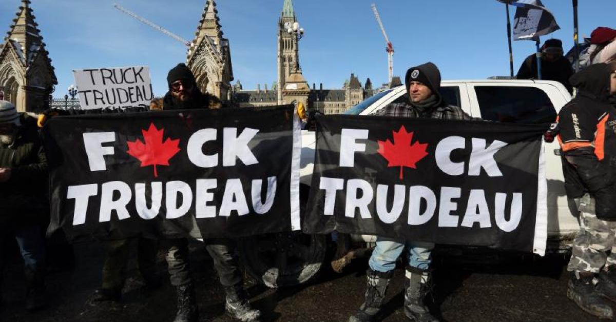 Canadian PM Justin Trudeau swarmed by protesters | Just The News