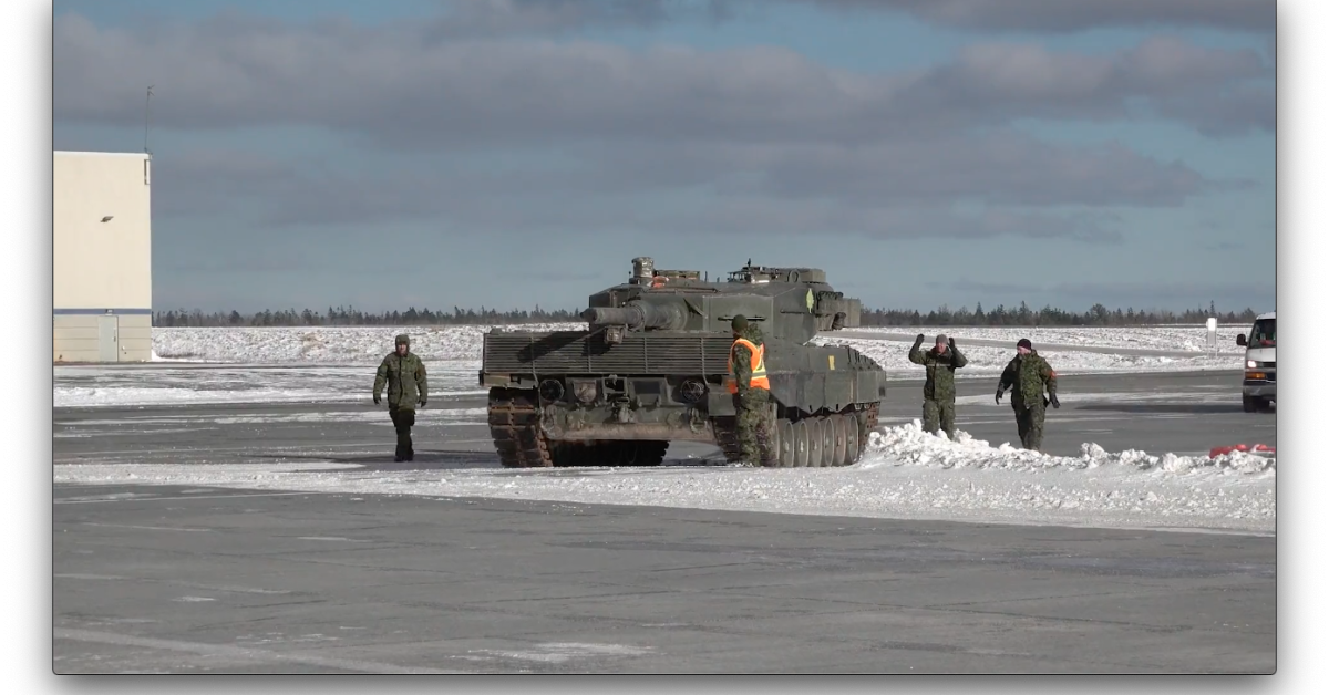 First Leopard 2 tank sent from Canada to Ukraine | Just The News
