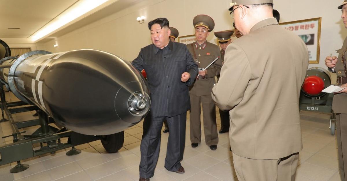 North Korea shows off tactical nuclear weapons for the first time ...