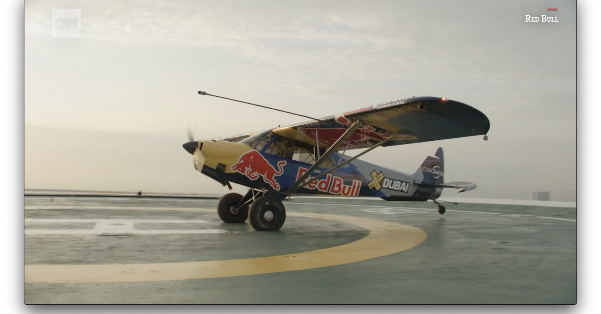 Polish pilot makes history landing a plane on a 56-story building ...