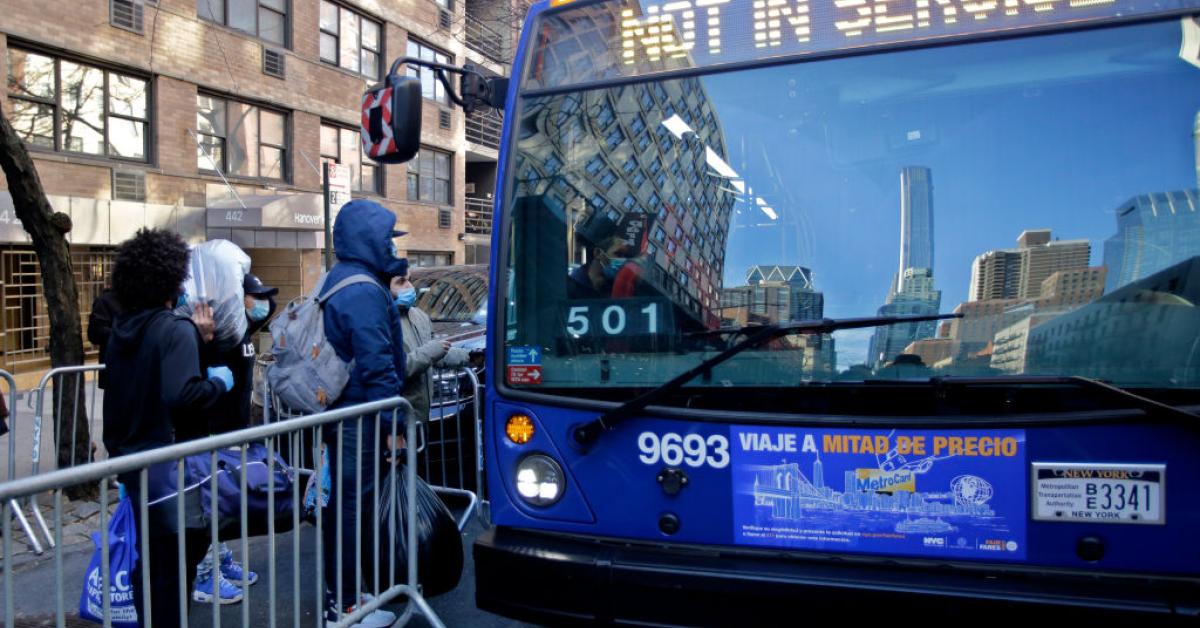 NYC buses first batch of migrants into the suburbs | Just The News