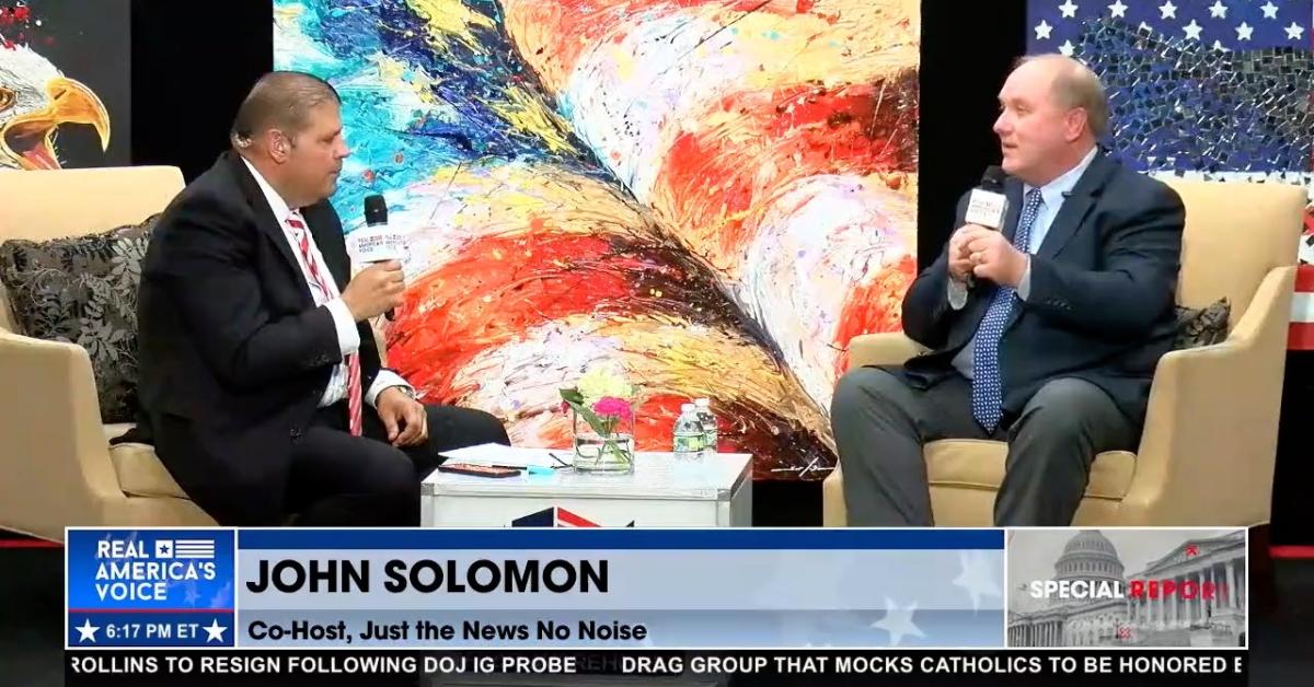 John Solomon shares journalism principles that guide his work | Just ...