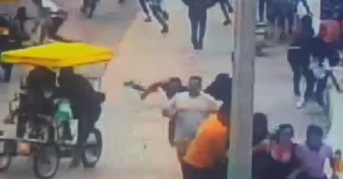 Video captures people running in fear amid gunfire in Hollywood | Just ...