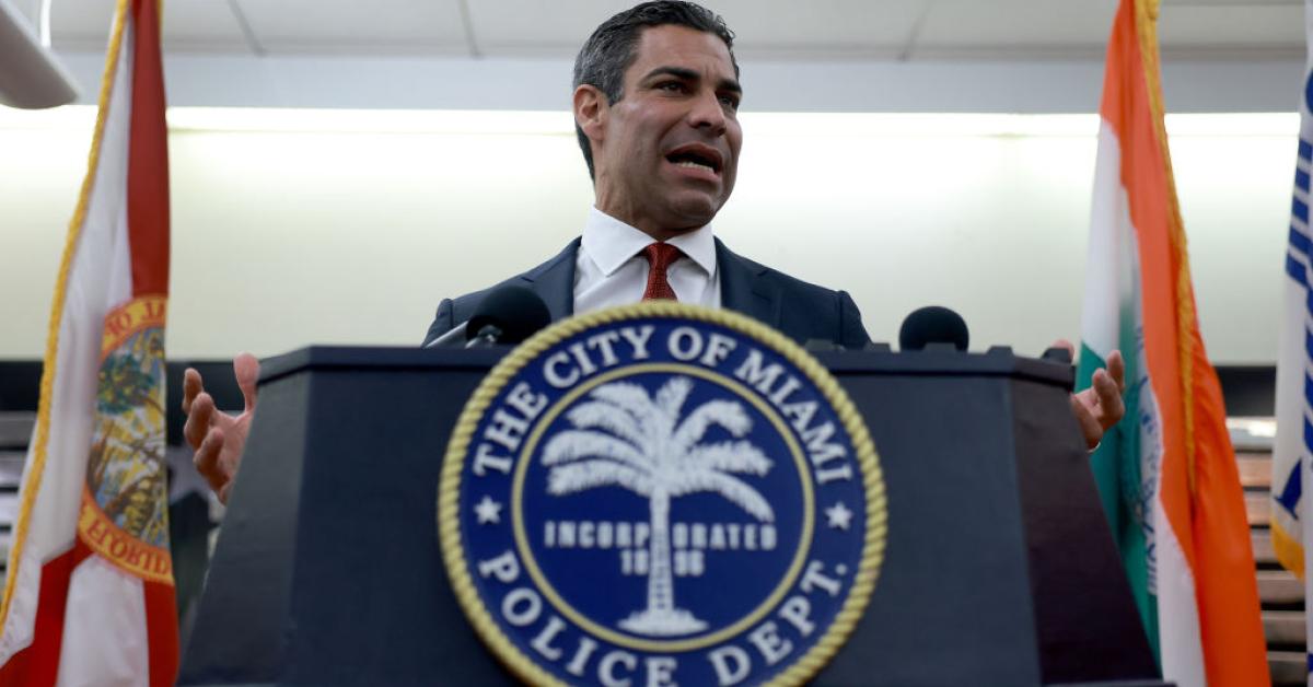 Miami Mayor Suarez launches 2024 presidential bid with blast at Biden’s policies, ideology ...
