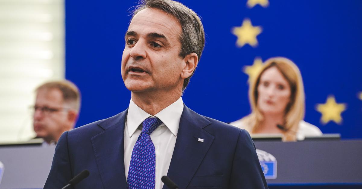 Kyriakos Mitsotakis casts his vote in the Greek election | Just The News