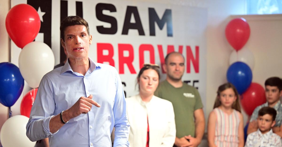 Republican US Army veteran Sam Brown challenges Nevada Democrat Sen ...