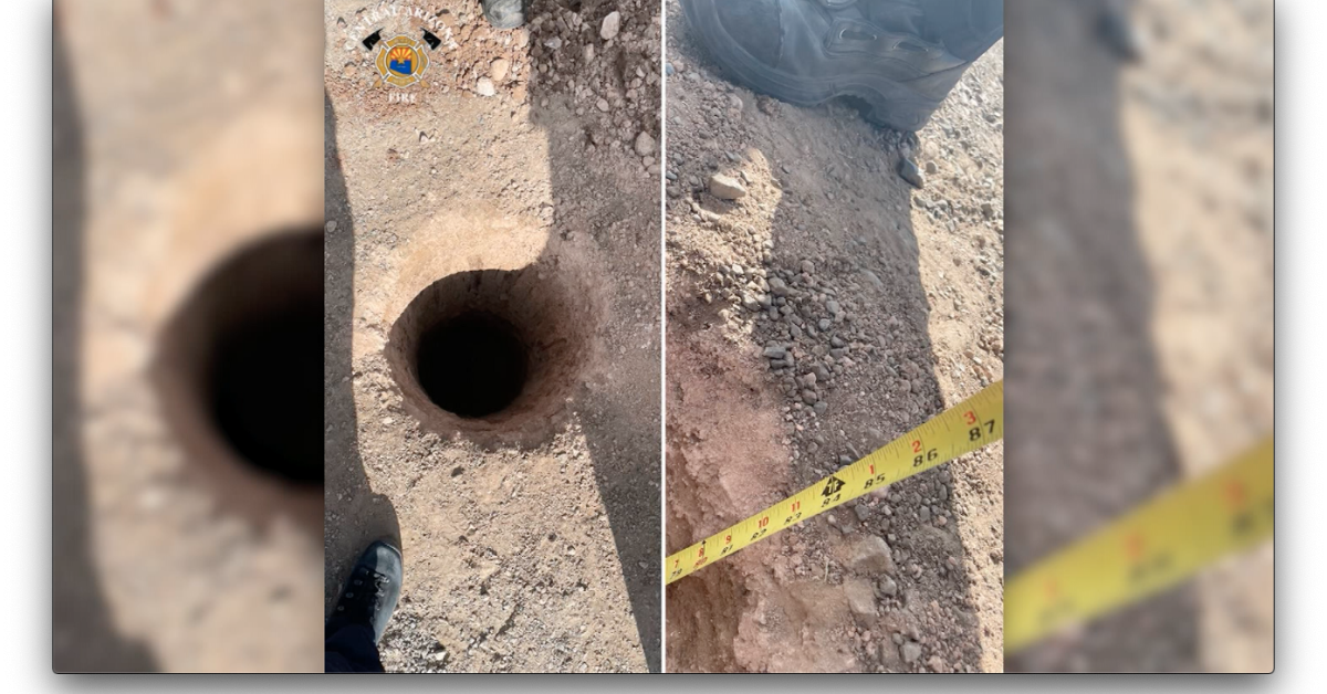 Woman falls into seven-foot hole while walking to mailbox | Just The News