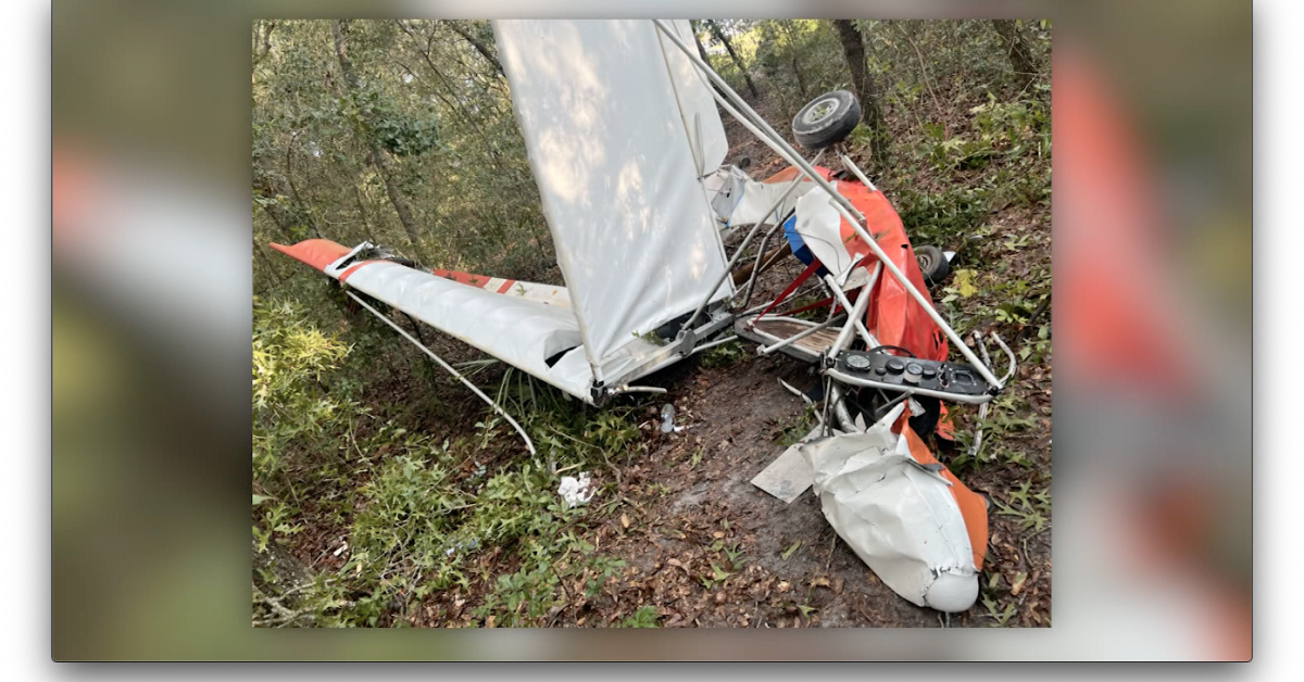 Ultralight aircraft plummets in Florida crash | Just The News
