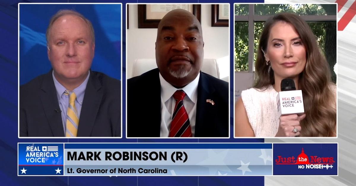 NC Lt. Gov. Mark Robinson talks about the fight to protect life | Just ...