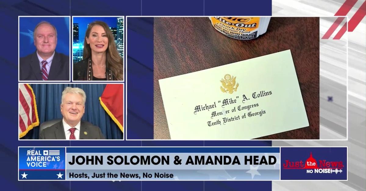 Rep. Collins talks about announcing his candidacy for vice chair of the ...