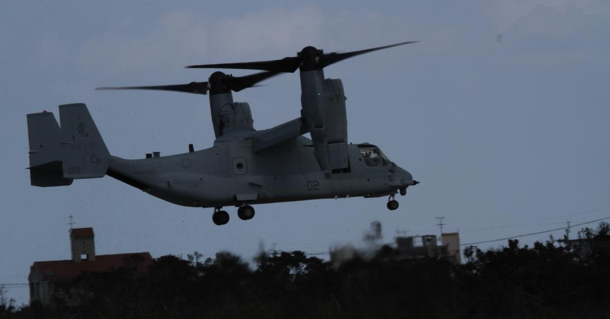 US military aircraft carrying six crashes off coast of Japan, at least ...
