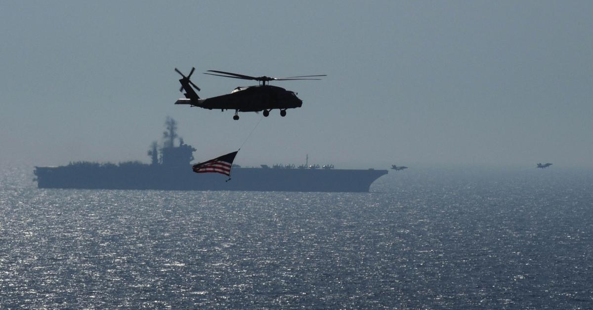 US Navy helicopters sink three Houthi ships attacking merchant vessel ...