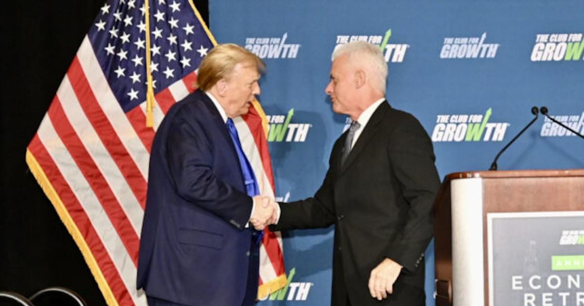 Trump says he's 'back in love' with powerful Club for Growth after feud ...