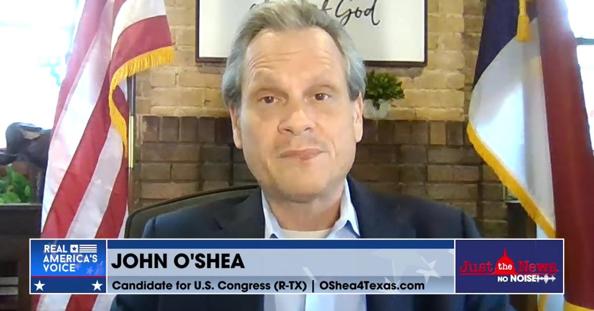 John O’Shea talks about running an America First congressional campaign ...