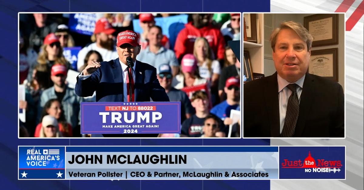 John McLaughlin on Trump's chances in New Jersey and New York | Just ...