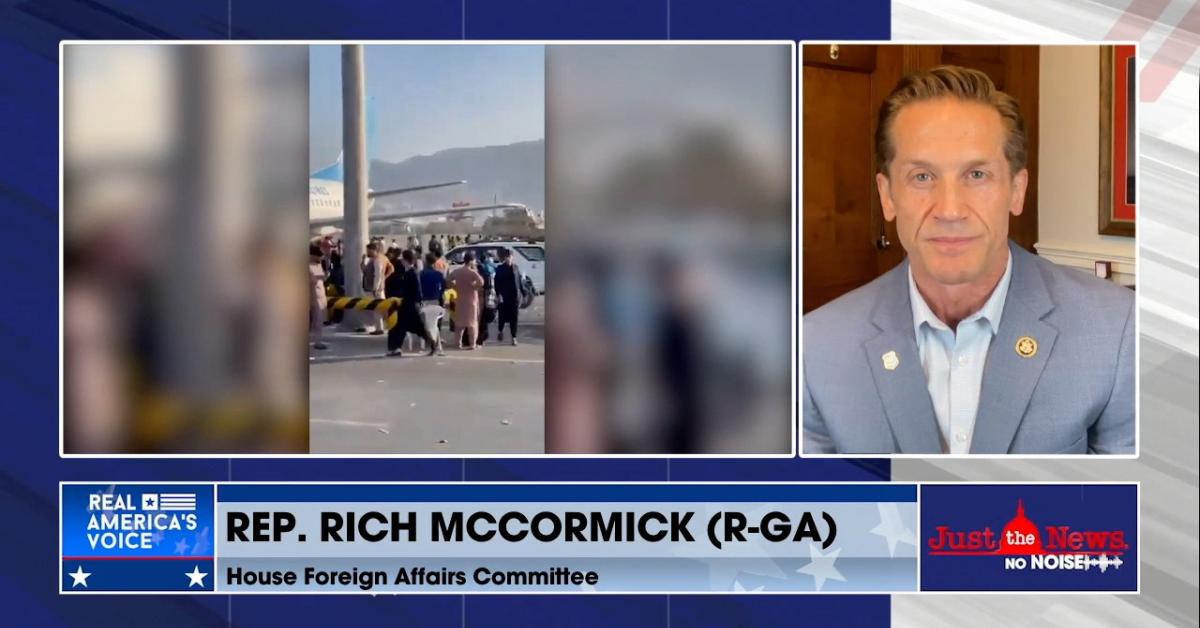 Rep. Rich McCormick on aftermath of withdrawal from Afghanistan | Just ...