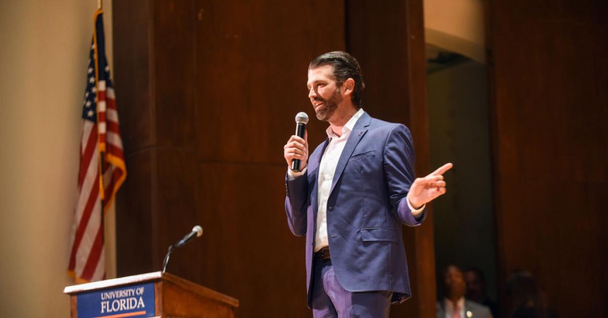 Trump Jr.: Justice Department put father's life 'even more at risk' by ...