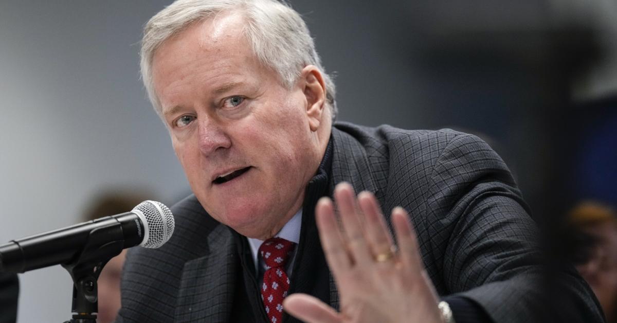 Mark Meadows attempts to move Arizona alternate electors case to ...