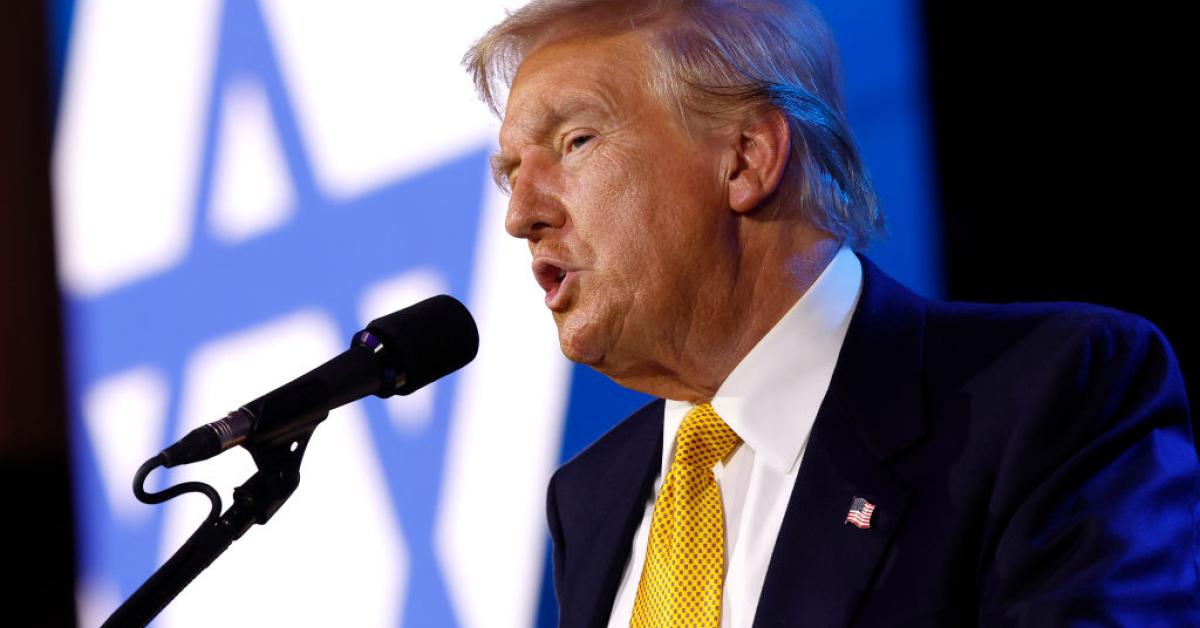 Watch Live: Trump speaks at Oct. 7 remembrance event | Just The News