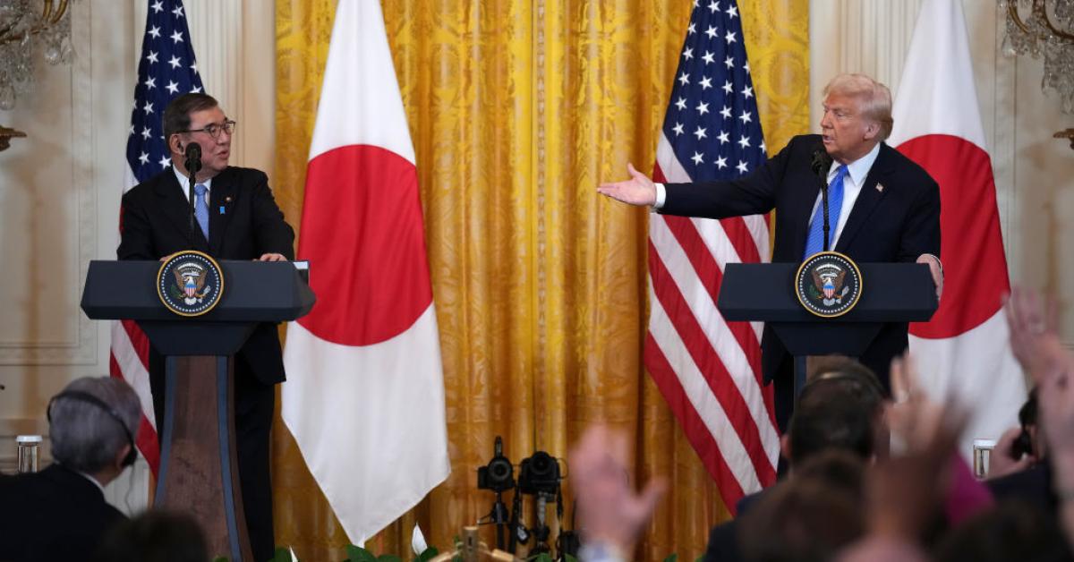 Japanese PM touts 'golden age' for relations with U.S. under Trump ...