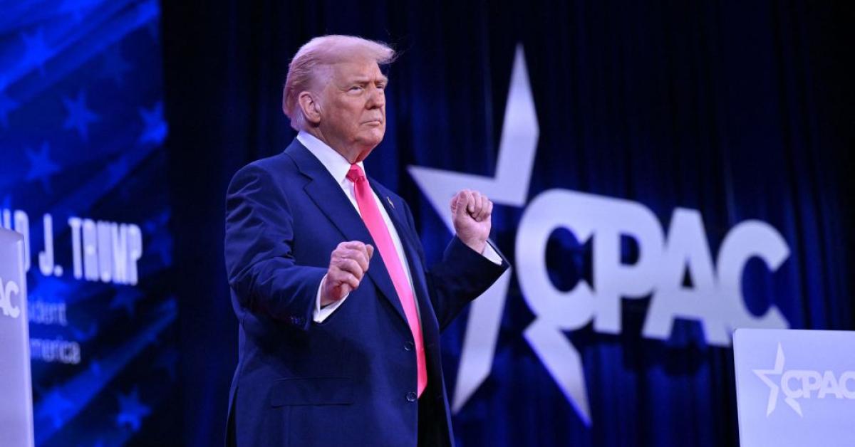 Trump at CPAC: 'We are keeping our promises' and 'draining the swamp ...
