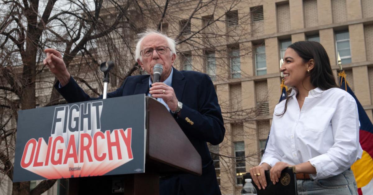 Sanders abruptly tries to end interview when asked about Rep. AOC ...