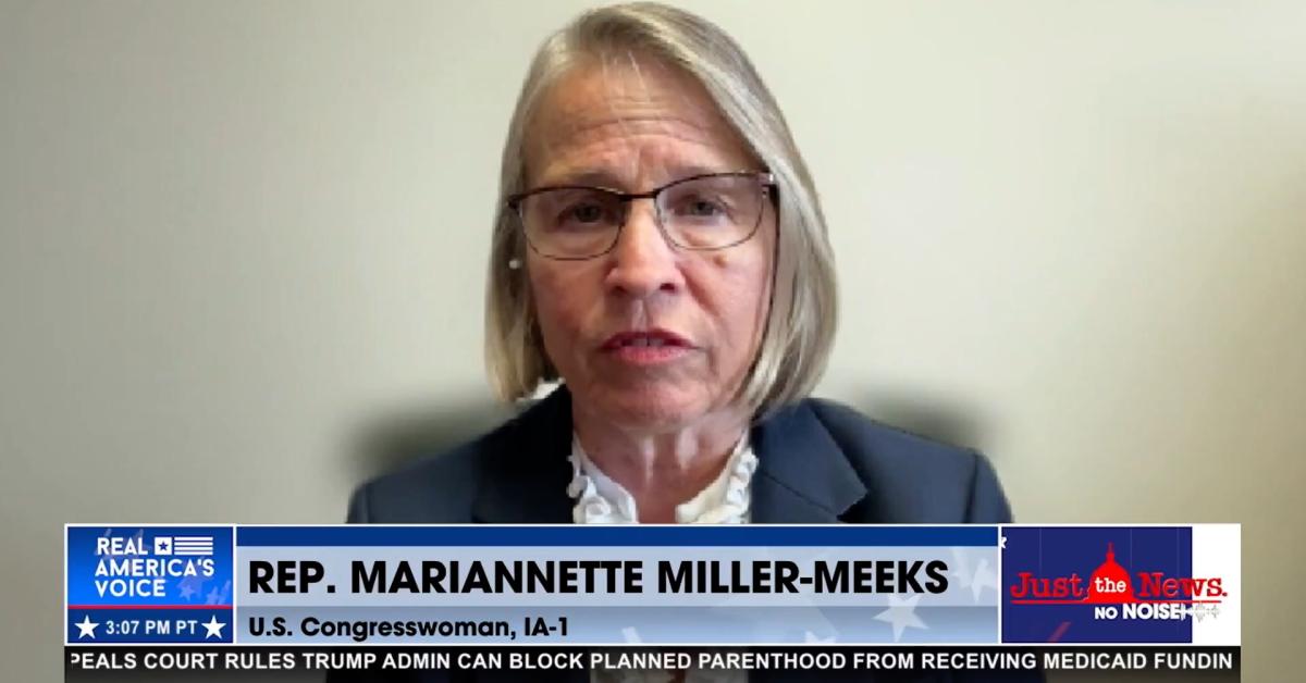 Rep. Miller-Meeks: There is no place for political violence in the ...