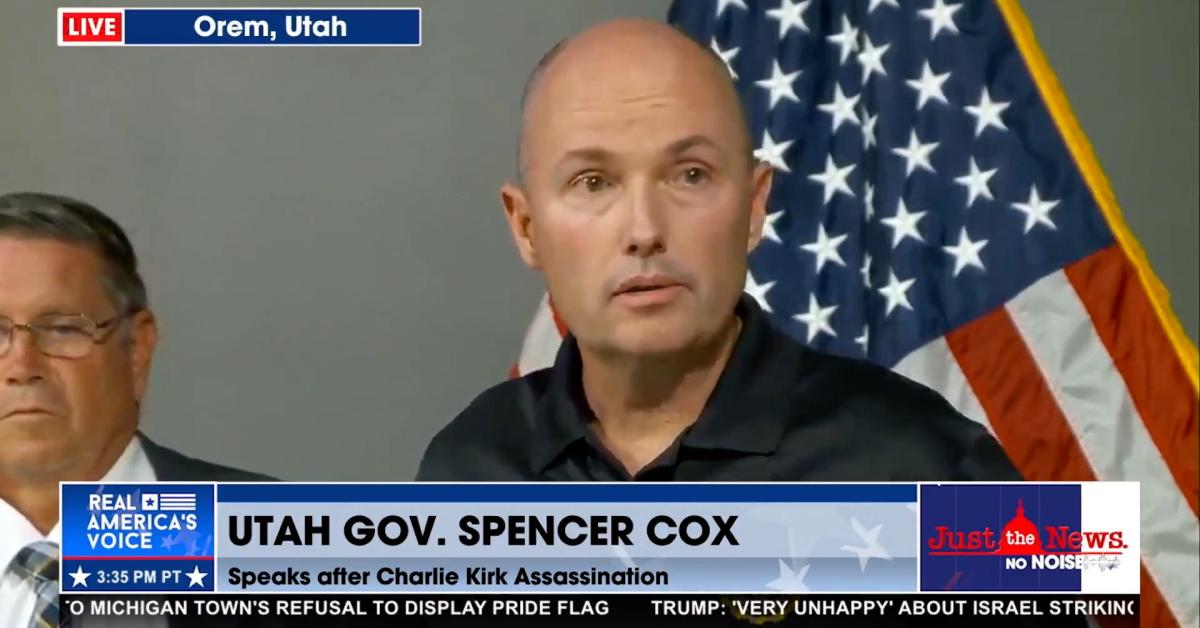 Gov. Cox: I don’t care what his politics are, I care that he was an ...