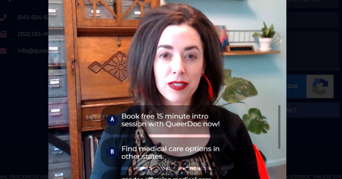 'Gender affirming care' providers openly advertise their insurance ...