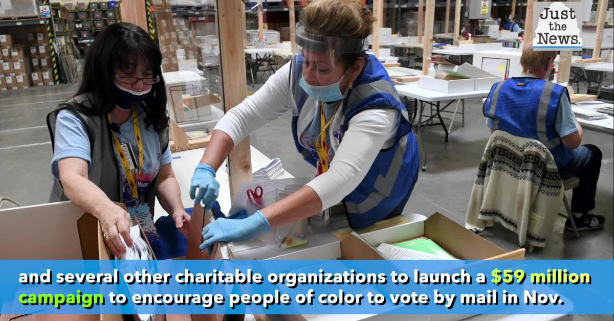 Progressive philanthropy group raising $59 million for mail-in vote ...