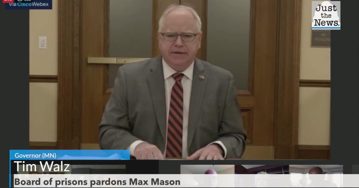 Max Mason Pardoned | Just The News